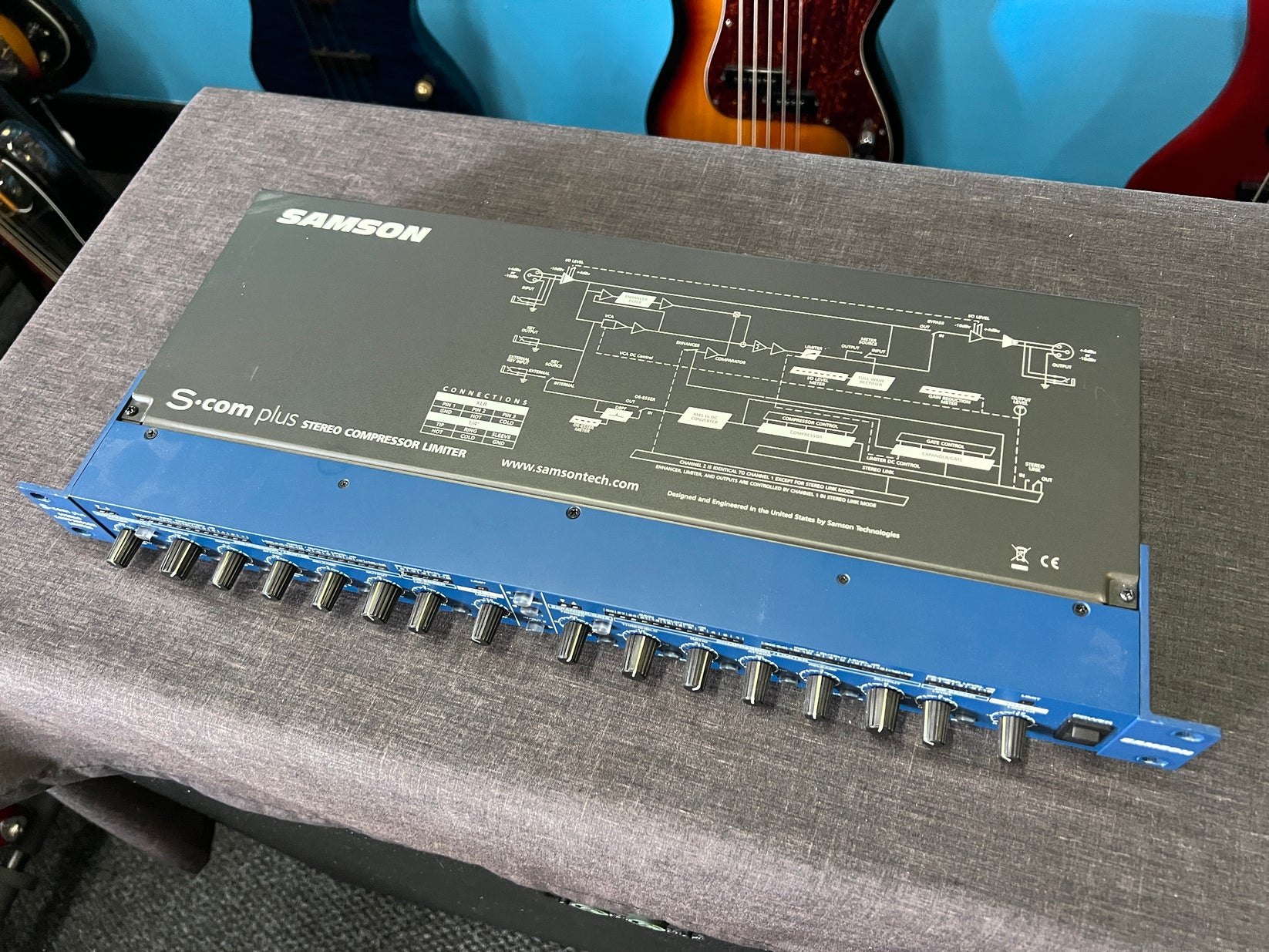 Samson S-Com Plus Stereo Compressor/Limiter