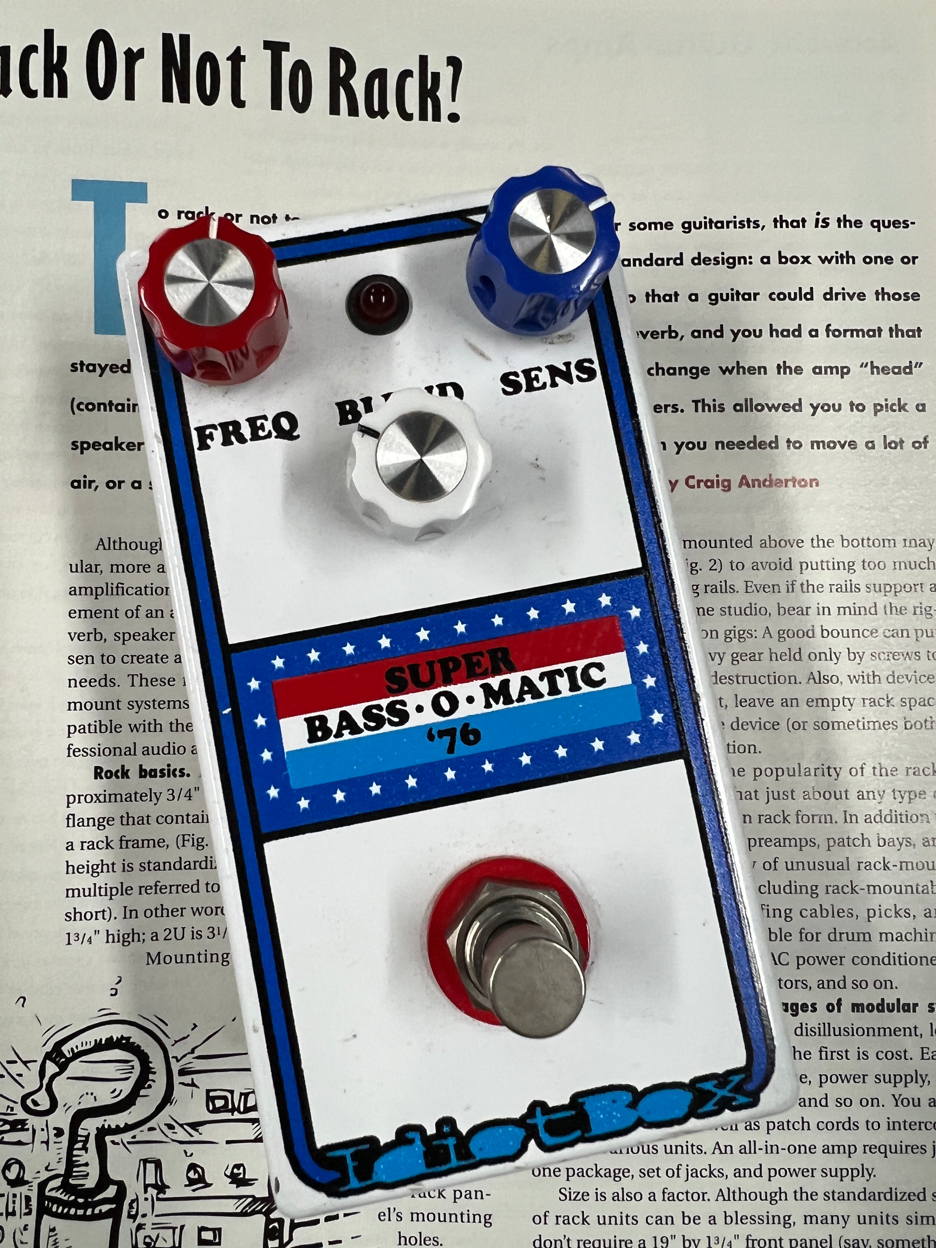 Idiotbox Super Bass-O-Matic '76 Pedal Envelope Filter Pedal